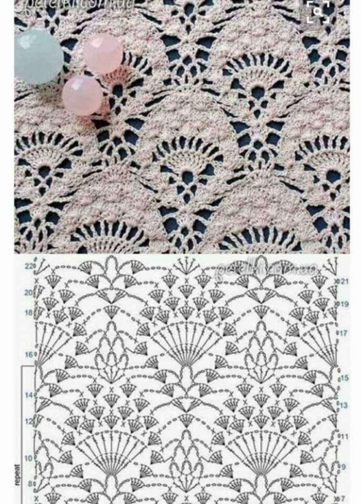 Pontos de Crochê para Iniciantes com Graficos Diferentes e Lindos